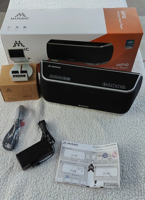 MUSAIC MP10 + MP5 Wireless Music Players £45.00 - PicClick UK