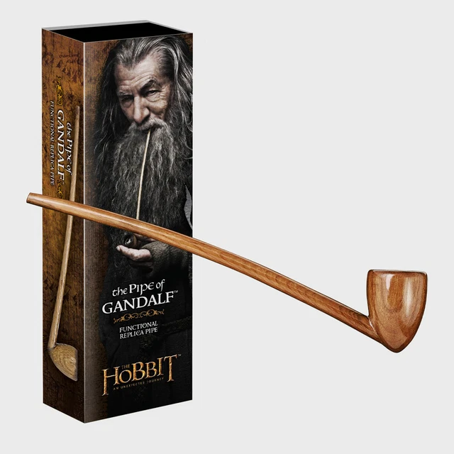 GANDALF'S PIPE FUNCTIONAL Replica of the Wizard's Pipe The Hobbit LOTR ...