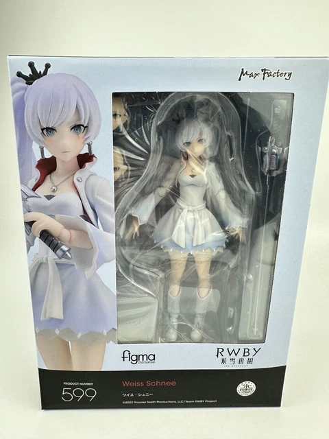 FIGMA RWBY RUBY Rose Weiss Schnee Ice Queendom Max Factory Figur ...