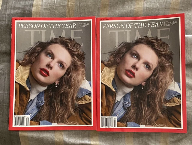 TAYLOR SWIFT TIME Magazine December 2023 Person of The Year *COVER 1 ...