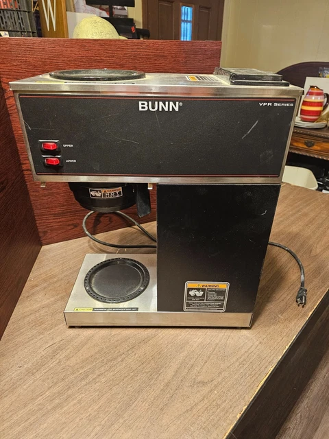 BUNN VPR SERIES 12 Cup Commercial Coffee Maker Pour Over Brewer 33200. ...