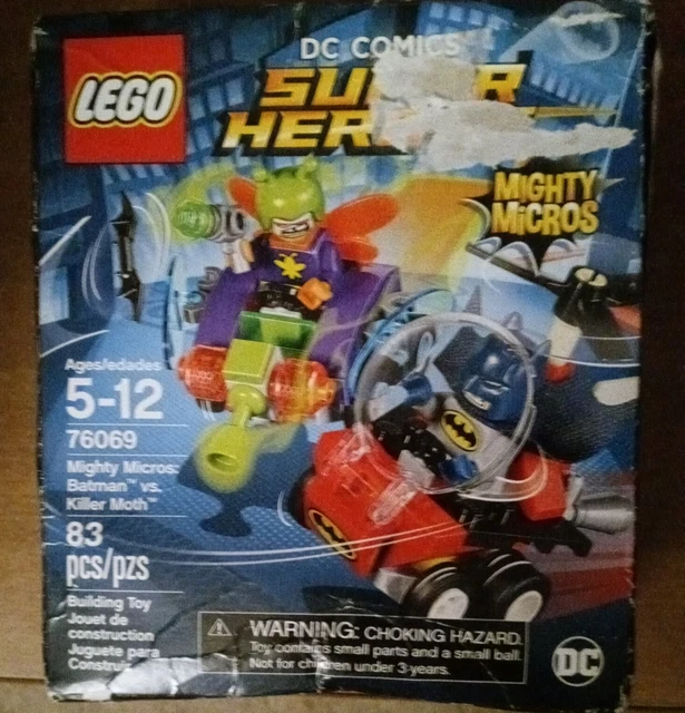 LEGO SUPERHEROES MIGHTY Micros Batman vs Killer Moth 83-pc 76069 ...