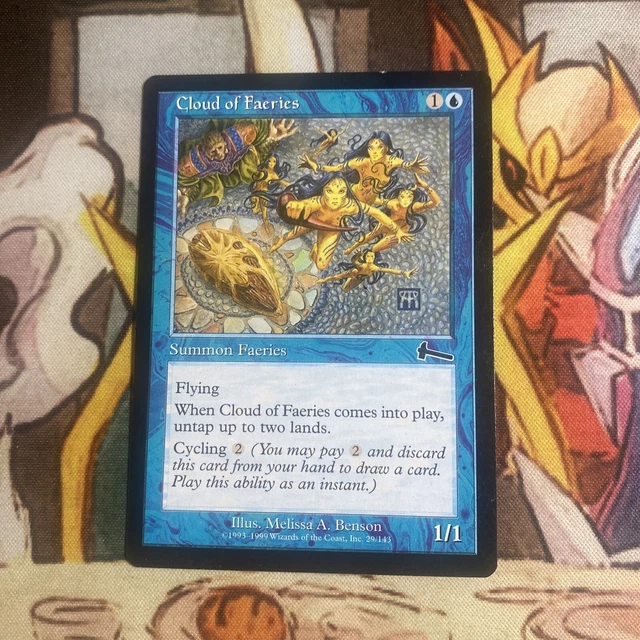 CLOUD OF FAERIES NM/M* Dominaria Remastered ANGLAIS 043/261 mtg ...
