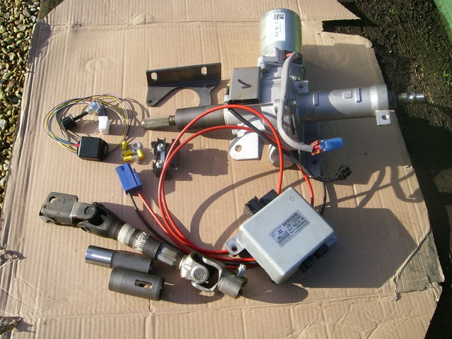 VW T25 ELECTRIC power steering column conversion kit T3 with laser cut ...