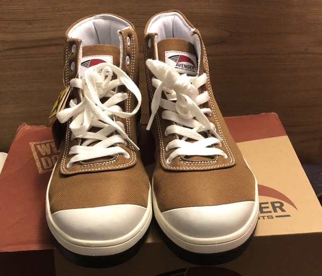 AVENGER WORK MEN’S Boots Blade A104 Safety Toe, Slip Resistance EH ...