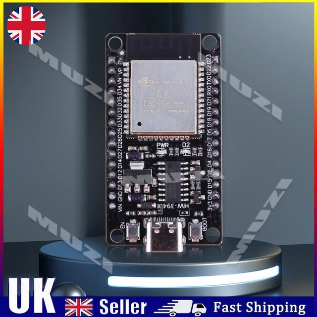ESP32 WROOM-32 DEVELOPMENT Board WiFi+Bluetooth-compatible IOT ...