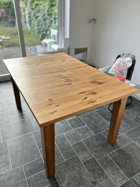 IKEA EXTENDING DINING table £100.00 - PicClick UK