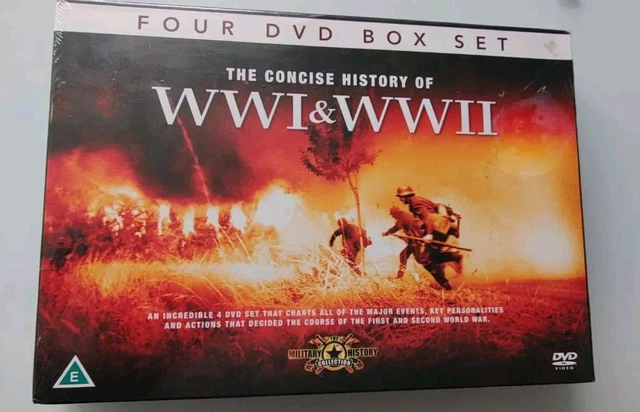 THE CONCISE HISTORY Of WW1 And WW2 Four DVD Box Set The Major Events ...