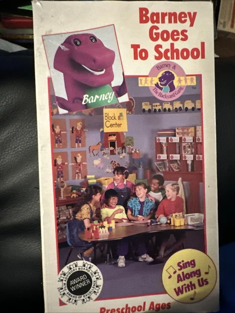 BARNEY - BARNEY Goes to School VHS £10.80 - PicClick UK