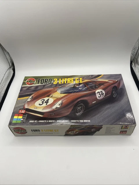 AIRFIX FORD 3 Litre GT 1:32 Scale Series 3 Model Kit £11.12 - PicClick UK