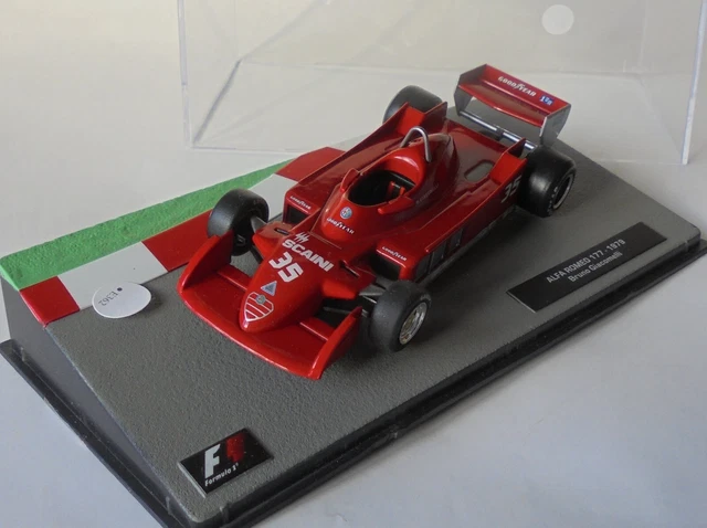 ALFA ROMEO 177 F1 Grand Prix Bruno Giacomelli 1979 1/43 Scale Diecast ...