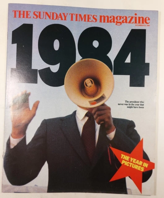 SUNDAY TIMES MAGAZINE 23rd December 1984, Review Of The Year, Susan ...