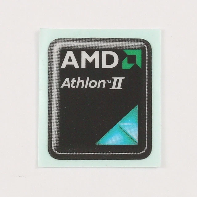 GENUINE AMD ATHLON II (2) Case Badge Sticker *NEW* £4.92 - PicClick UK