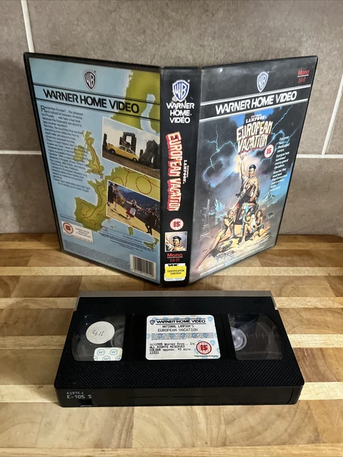 RARE NATIONAL LAMPOONS European Vacation 1980s Big Box Ex Rental VHS Video Tape £14.99 - PicClick UK