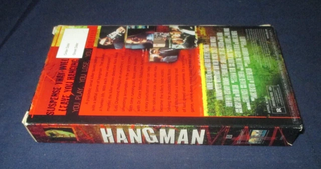 HANGMAN DEMO SCREENER Promo (VHS, 2001) Drama Thriller $17.49 - PicClick CA