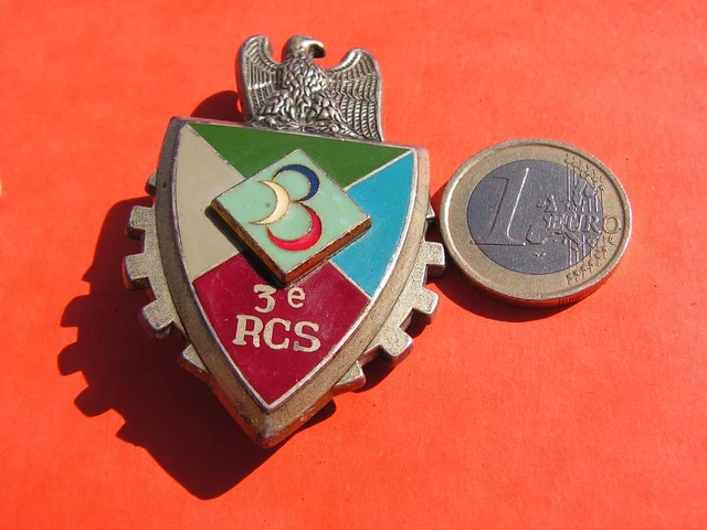 INSIGNE REGIMENT commandement et soutien 3 rcs par delsart (r 7) EUR 5,16 - PicClick FR