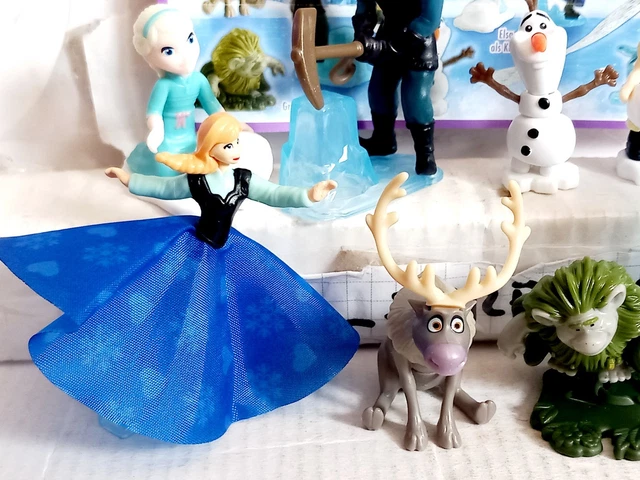 SORPRESINE KINDER FERRERO SERIE COMPLETA 8x FIGURE DISNEY FROZEN ...