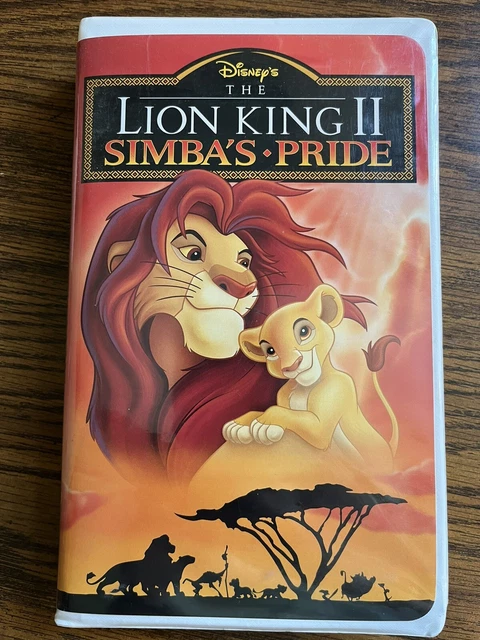 THE LION KING II: Simba's Pride VHS 1998 Lion King 2 EUR 2,57 - PicClick FR