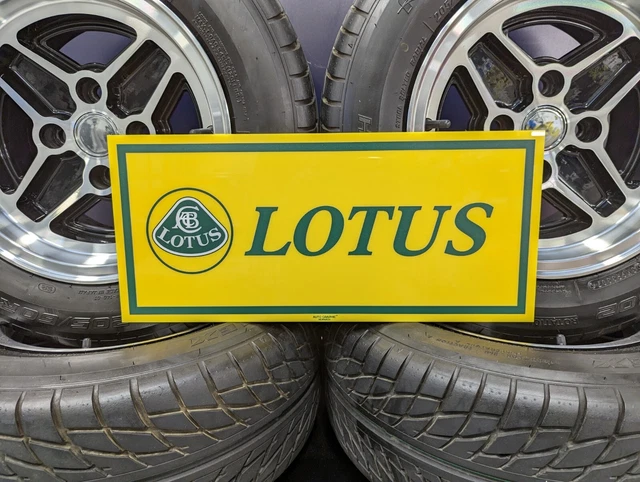 LOTUS CARS LOGO Sign - Collectible Logo Wall Decor - Classic British ...