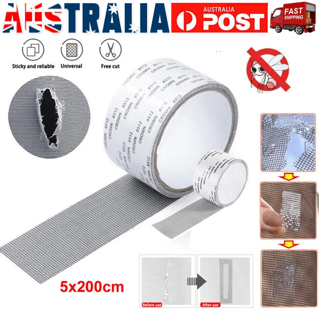 2M/ROLL ANTI-INSECT FLY Bug Mosquito Door Window Net Repair Screen ...