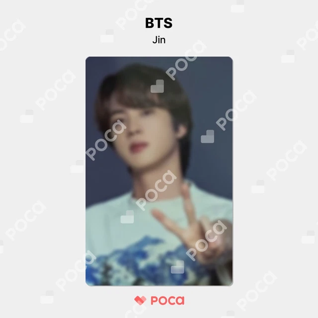 [BTS JIN] BTS 2021 MUSTER SOWOOZOO Mini Photo Card Photocard EUR 5,27 - PicClick FR
