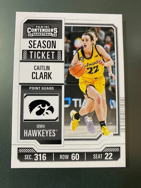 CAITLIN CLARK 2024 Panini Iowa Hawkeyes #CC2 Card $4.21 - PicClick CA