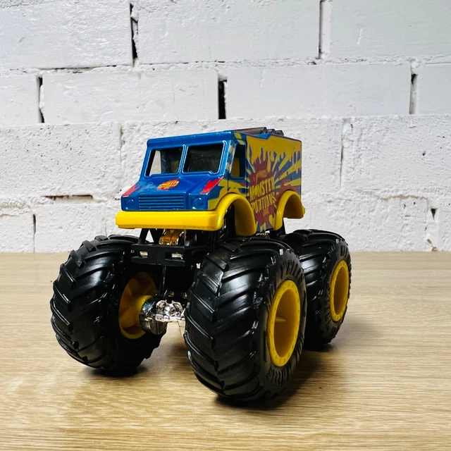 MONSTER PORTIONS YELLOW Food Truck Van Monster Jam Truck 1:64 $9.95 ...