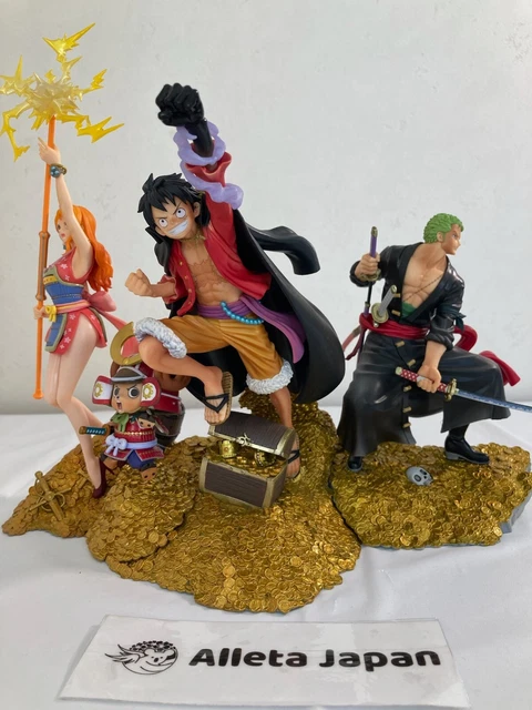 TAMASHI NATIONS ONE Piece Ruffy Nami Zoro WT100 Figuarts Zero 3er SET Figur EUR 181,08 - PicClick DE