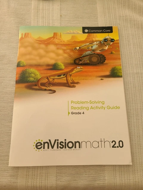 ENVISIONMATH 20 PROBLEM-SOLVING Reading Activity Guide Grade 4 - NEW ...