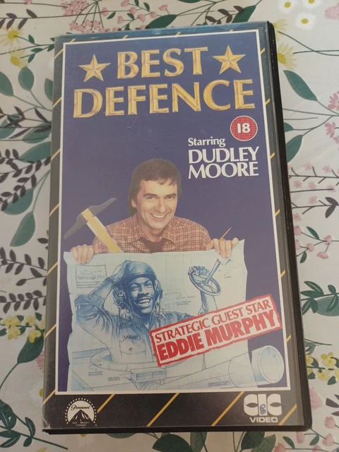 BEST DEFENCE CIC VHS VIDEO Tape Dudley Moore Eddie Murphy EXCELLENT ...