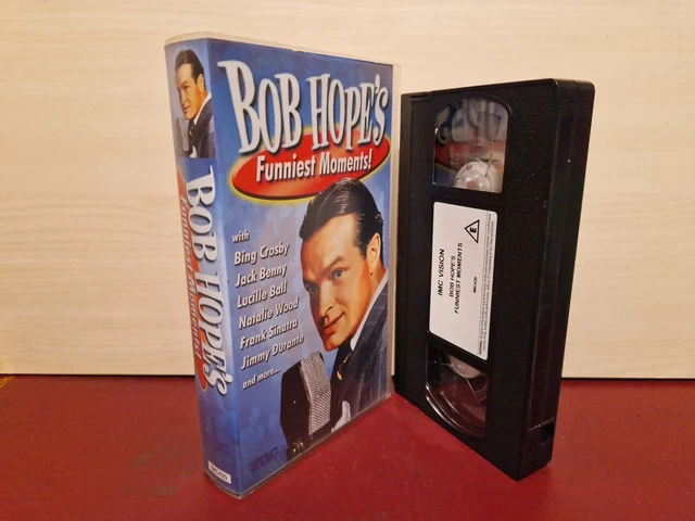 BOB HOPE'S FUNNIEST Moments - PAL VHS Video Tape (A203) £4.99 - PicClick UK