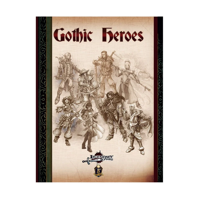 LEGENDARY D&D 5E Gothic Heroes (5E) New EUR 14,19 - PicClick FR