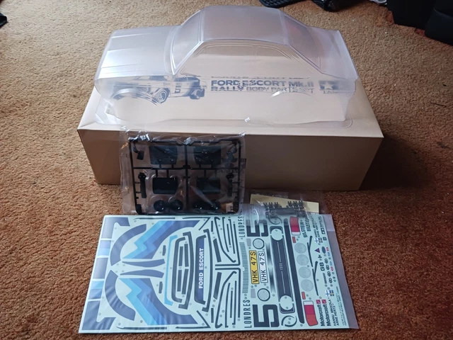 TAMIYA FORD ESCORT Mk2 Body £36.00 - PicClick UK