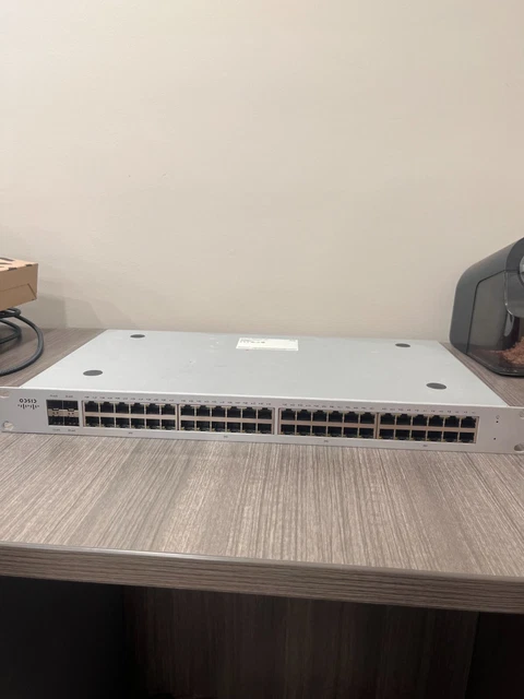 CISCO MERAKI 48 Port Rack Mountable Ethernet Switch - MS120-48LP-HW $70 ...