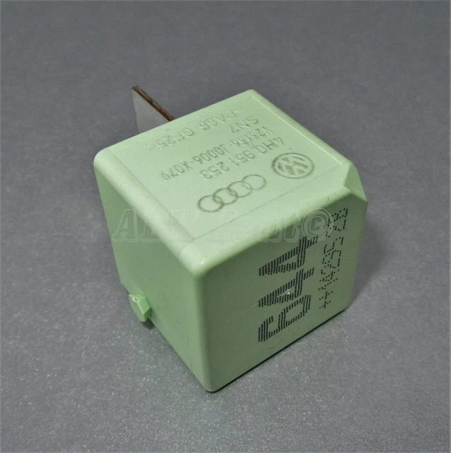 299-AUDI SKODA LIGHT-GREEN-644 4-Pin Multi-Usage Relais 4H0951253 EUR ...