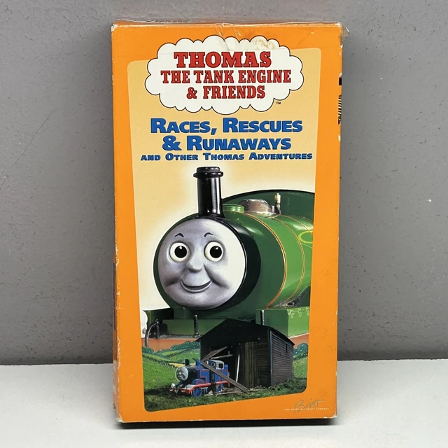 THOMAS TANK ENGINE & Friends Races Rescues Runaways Other VHS Video ...