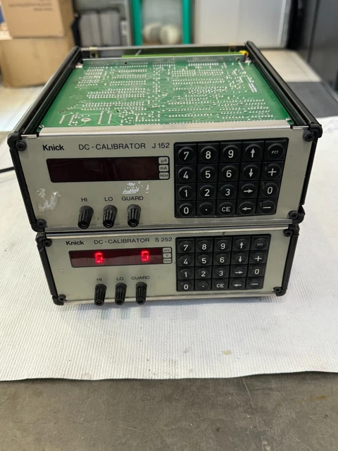 KNICK DC-CALIBRATOR J 152 + DC-Calibrator S 252 EUR 199,00 - PicClick DE
