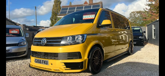 VOLKSWAGEN TRANSPORTER 9 seater shuttle lwb dsg 2017 £19,995.00 ...