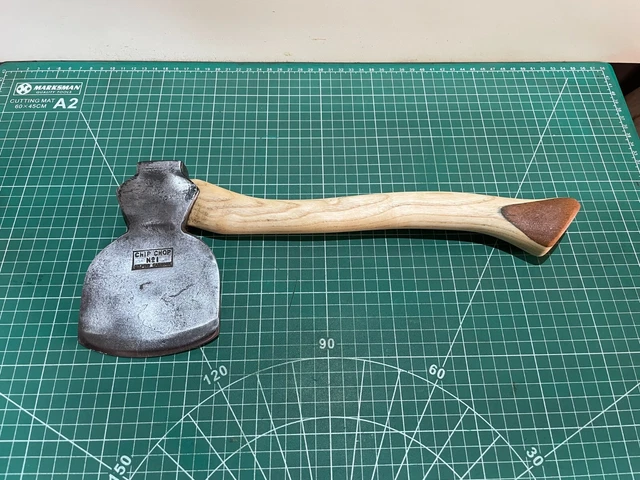 OLD ENGLISH GILPIN Chip Chop No.1 Kent Pattern Hatchet Hand Made Ash ...