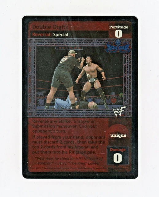 STONE COLD STEVE AUSTIN 2000 images de bande dessinée WWF CCG feuille ...