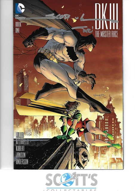 DARK KNIGHT III Master Race #1 Nm (Signed Scott Williams & Alex ...