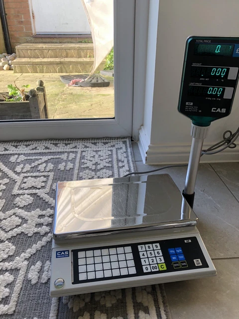 CAS AP-1 RETAIL Scale Dual Weighing 1bs & Kgs With Pole display £240.00 ...