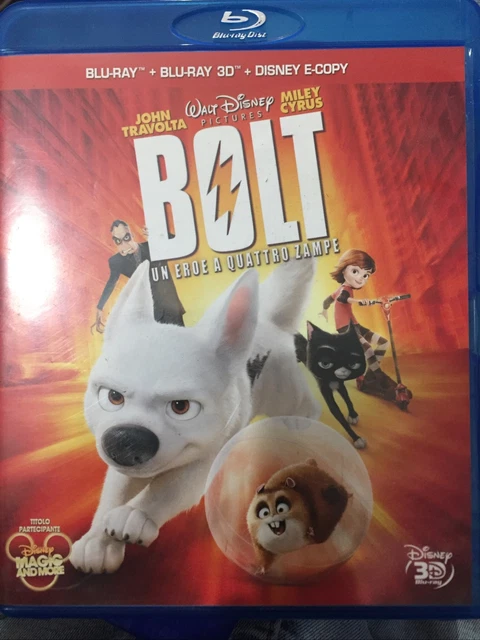 BOLT DISNEY BLU Ray 2D/3D Ed. Italiana Ex Noleggio EUR 25,00 - PicClick IT