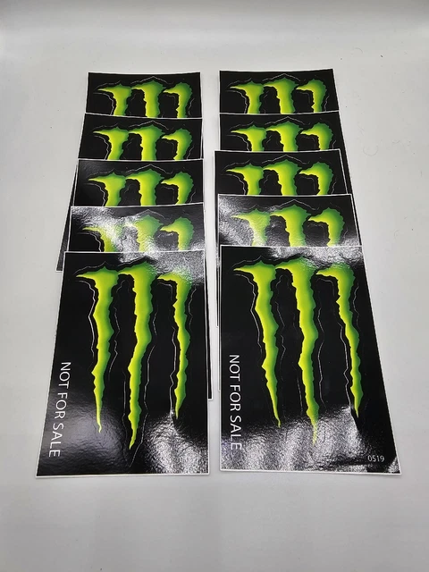 MONSTER ENERGY DRINK Logo Sticker Decal 2” x 2 1/2” £4.10 - PicClick UK