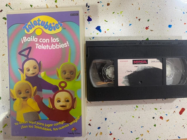 TELETUBBIES! DANCE WITH The Teletubbies! VHS Tape Planet BBC Spanish ...