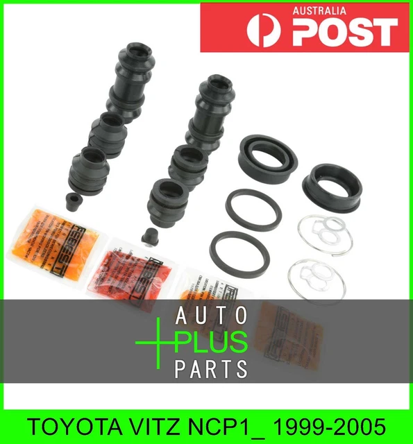 FITS TOYOTA VITZ NCP1_ Brake Caliper Cylinder Piston Seal Repair Kit ...