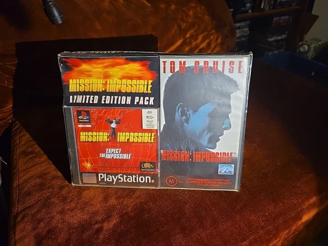 MISSION IMPOSSIBLE PS1 & VHS Limited Edition Combo Ultra Rare OOP AUS ...