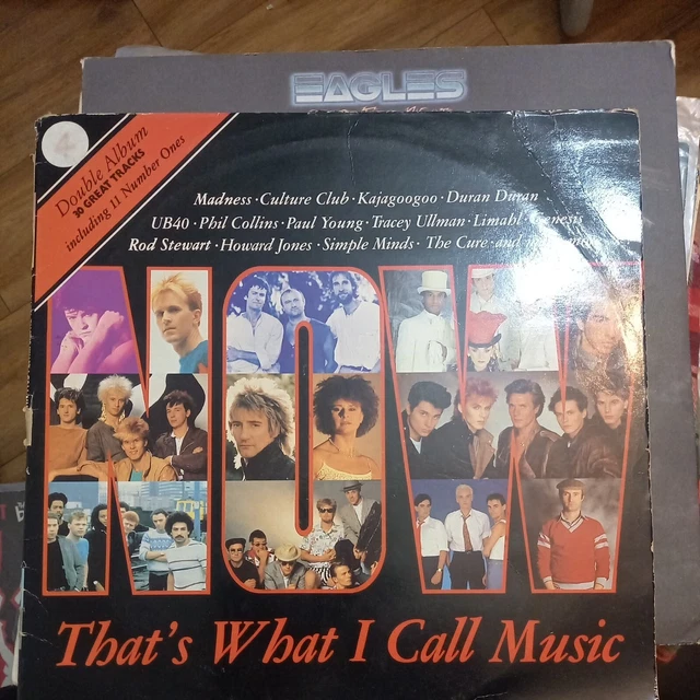 NOW THATS WHAT I Call Music 1 - Double 12" Vinyl Lp Album Record Now 1 ...