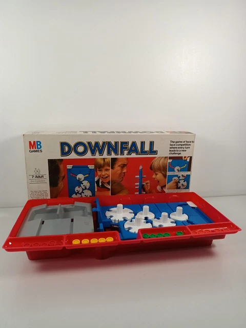 VINTAGE MB DOWNFALL 1977 Board Game 100% Complete Family Fun Classic Retro £24.99 - PicClick UK