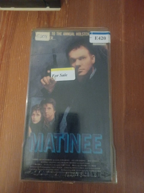 MATINEE VHS RARE OOP HTF 1989 $10.00 - PicClick CA
